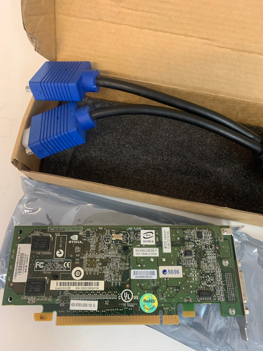 Quadro dual monitor VGA video card – Townsville Computer Recyclers