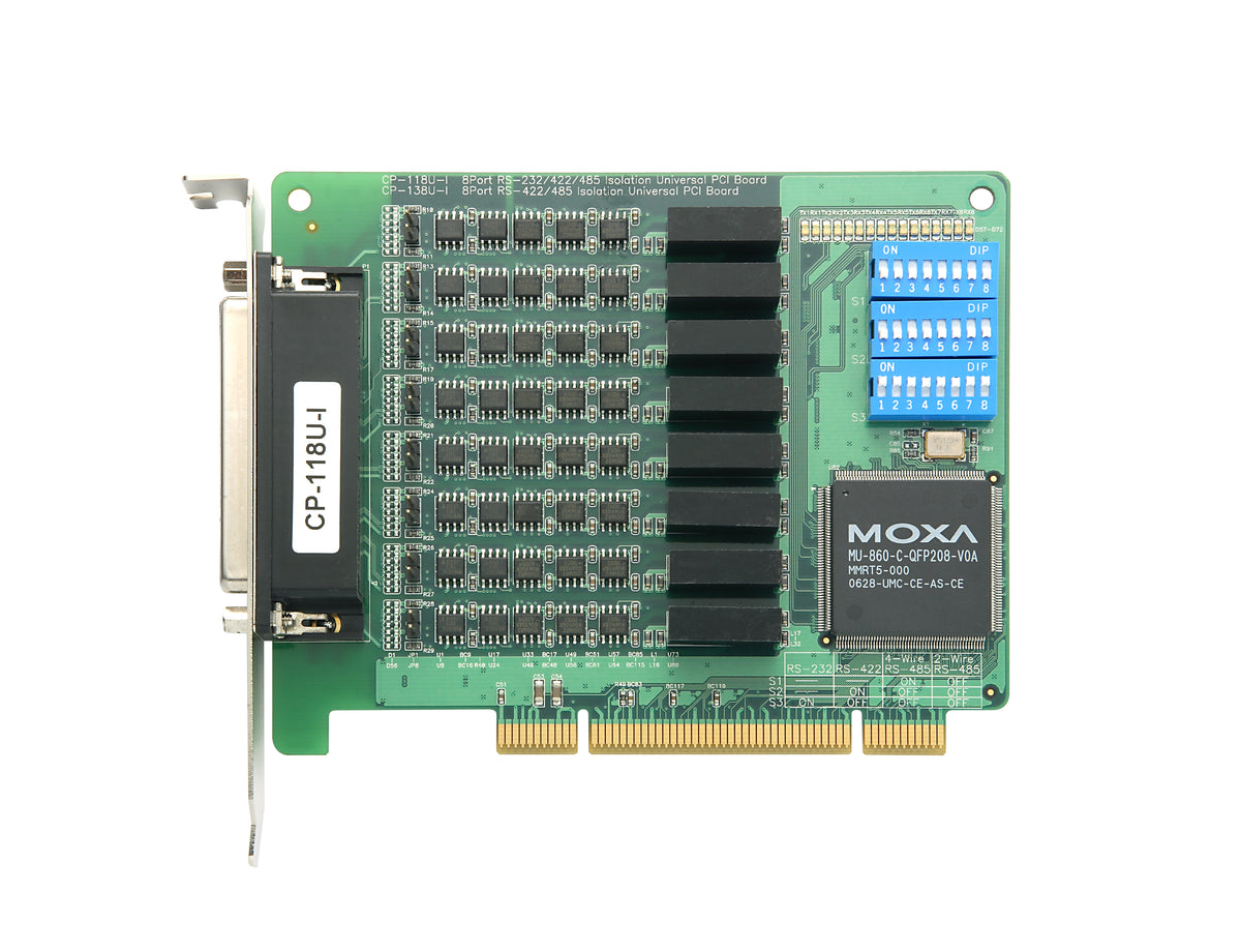 Moxa CP-118U-I 8 Port SCSI PCI Card – Townsville Computer Recyclers