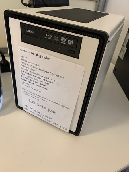 Gaming Cube Intel i7 – Townsville Computer Recyclers